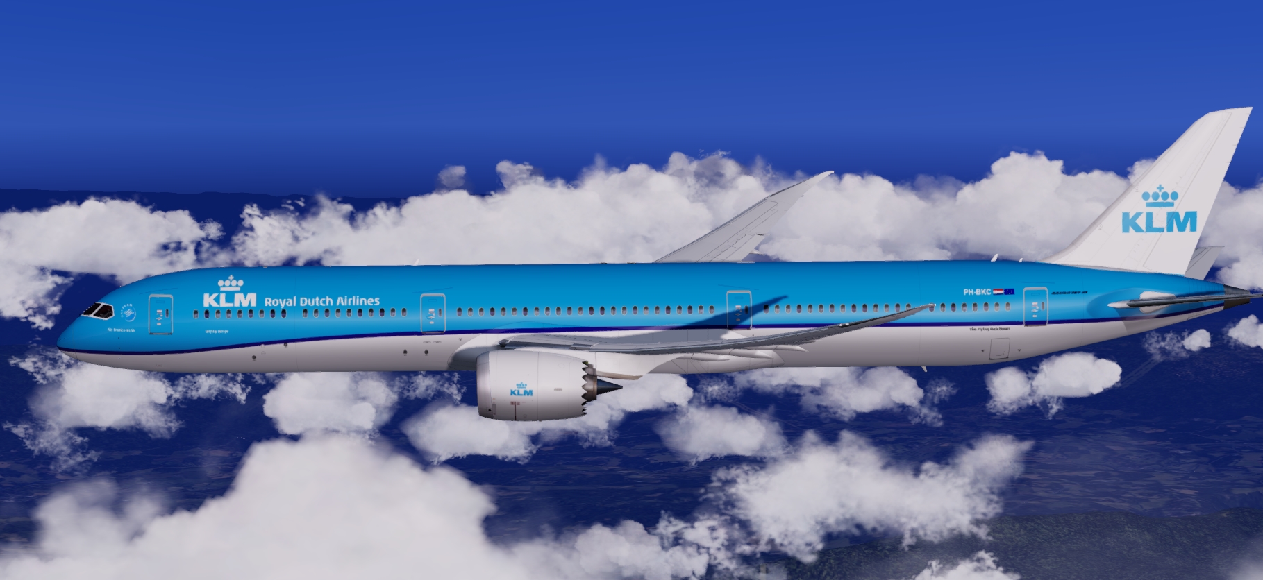 More images for FSX%2FP3D+Boeing+787-10+KLM+Royal+Dutch+Airlines+v3